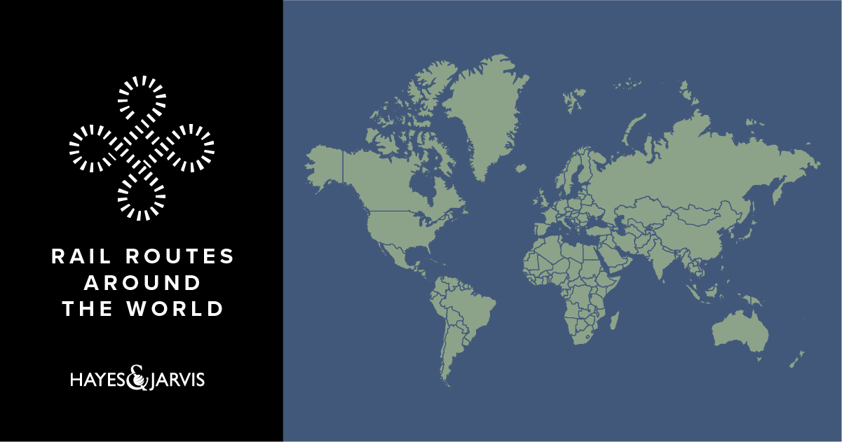 Rail Routes around the World | Hayes and Jarvis